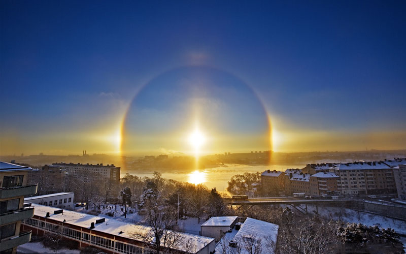 Sun’s Halo Warning! Seek Shelter Now! – Perfectway.me